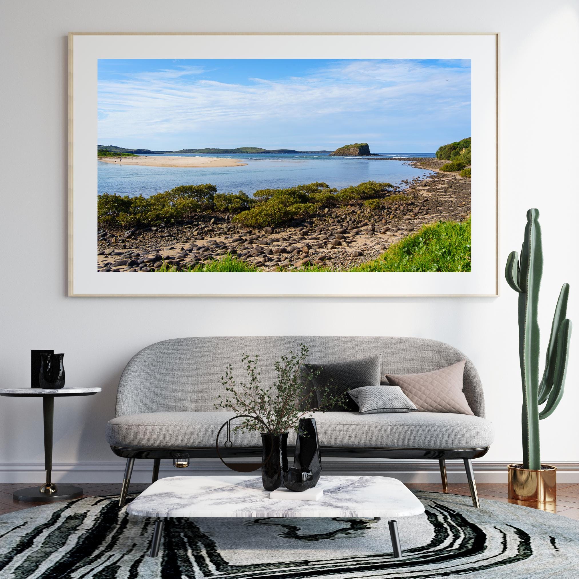 Rangoon Island Coastal Photograph | Stack Island Wall Art - Etsy