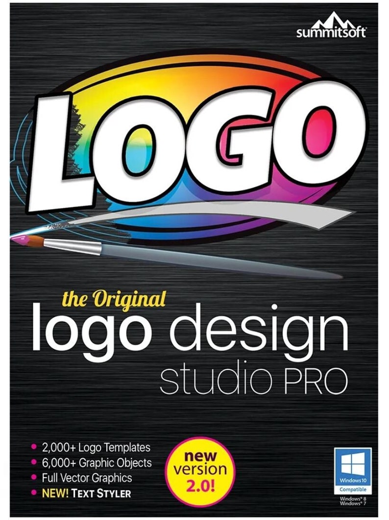 Summitsoft Logo Design Studio Pro 2.0 Windows - Etsy Australia