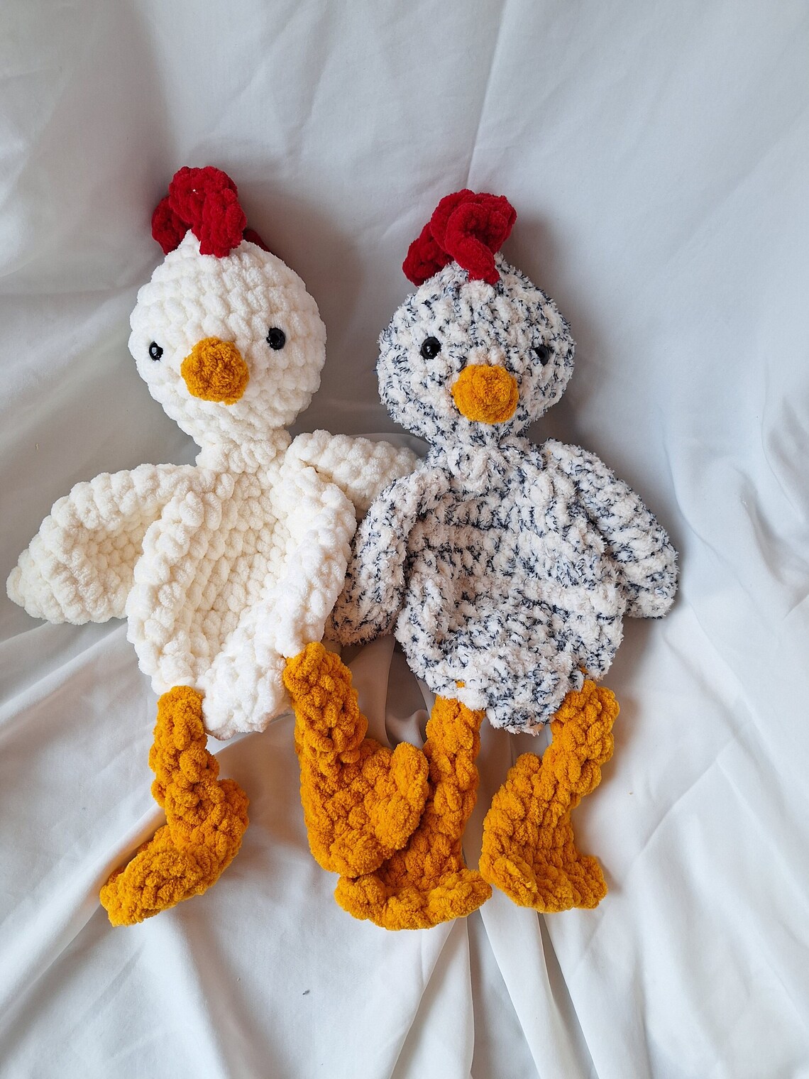 Crochet Chicken Snuggler, Crochet Chicken Animal Lovey - Etsy