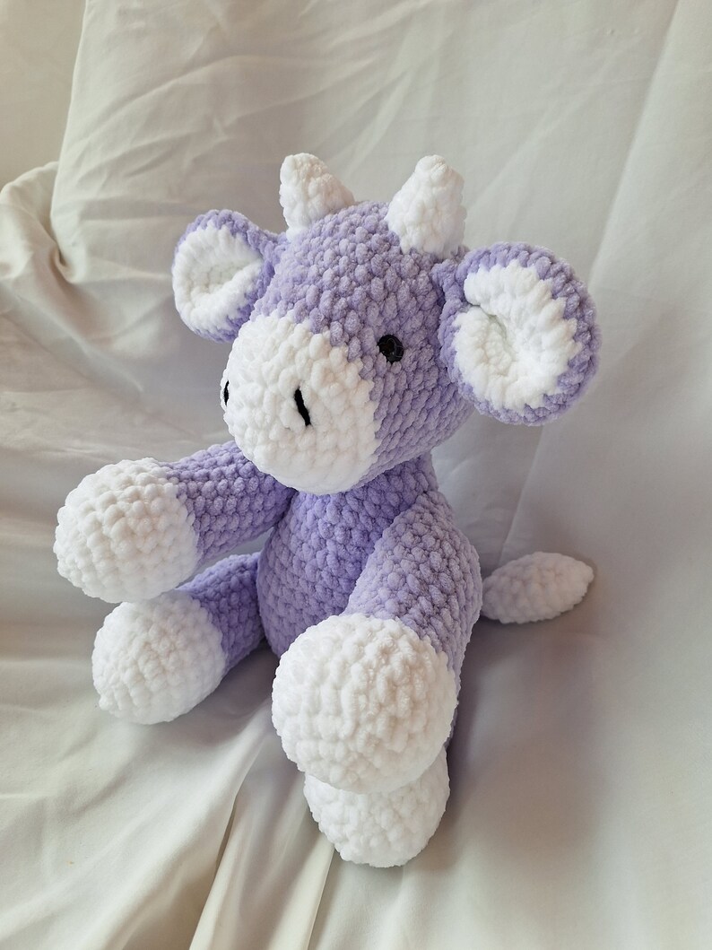 Crochet Cow Amigurumi, Crochet Highland Cow - Etsy