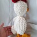 Crochet Chicken Snuggler, Crochet Chicken Animal Lovey - Etsy