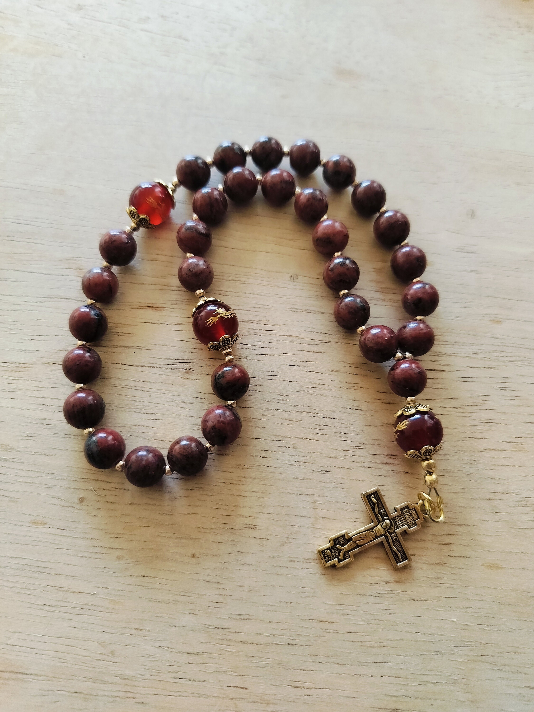 Orthodox Stone Chotki/prayer Beads - Etsy