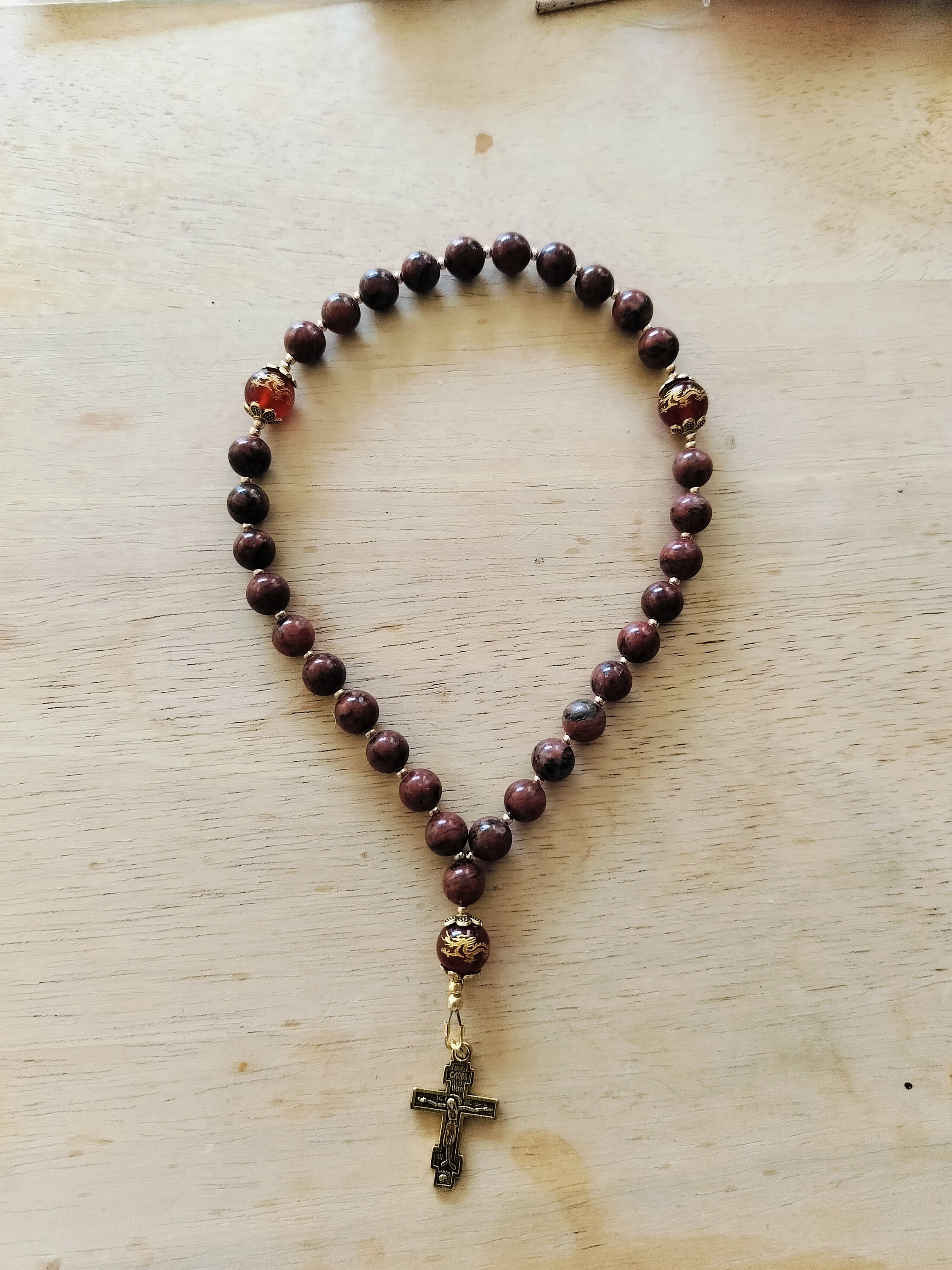 Orthodox Stone Chotki/prayer Beads - Etsy