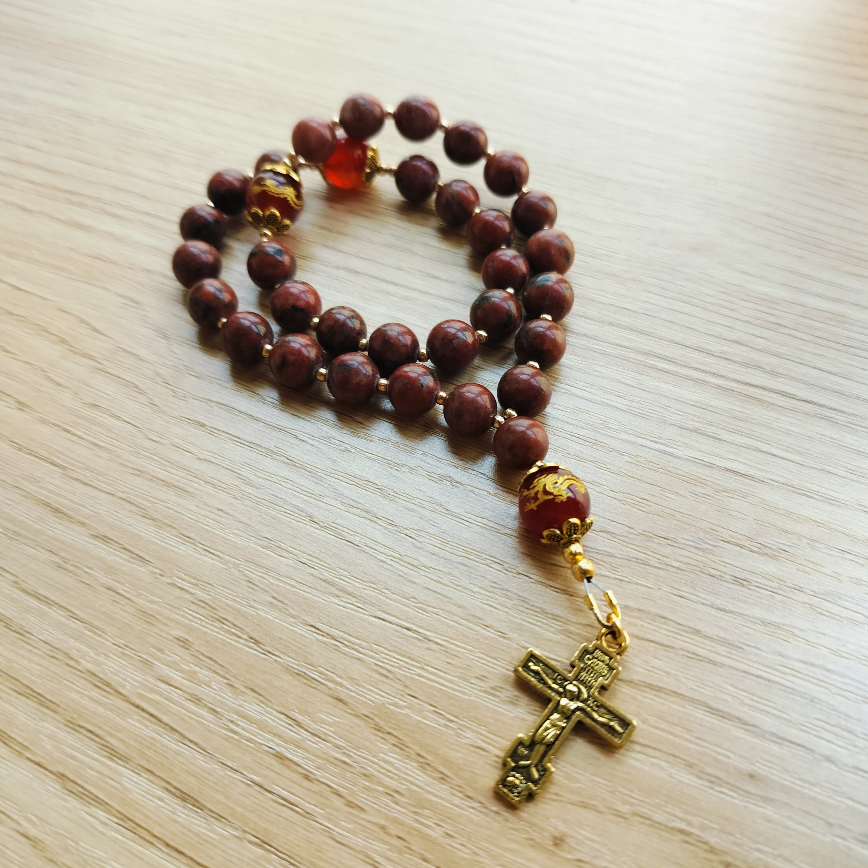 Orthodox Stone Chotki/prayer Beads - Etsy