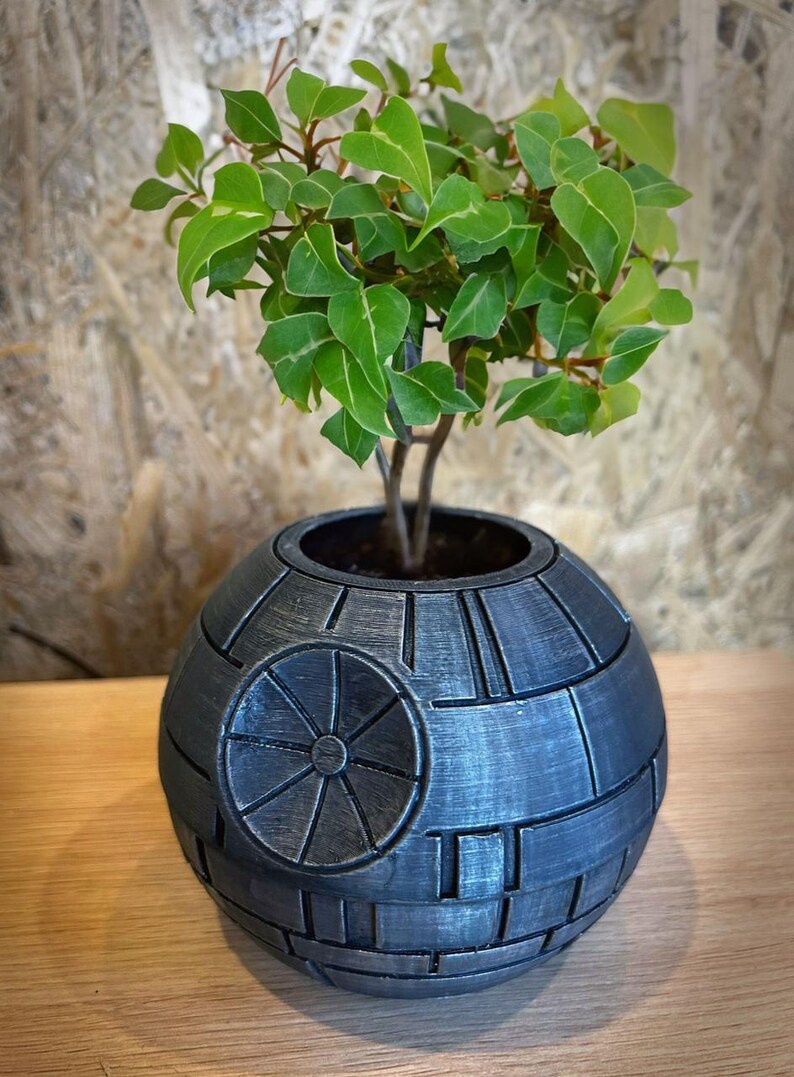 Death Star_ Star Wars _ Planter _ Plant Pot - Etsy