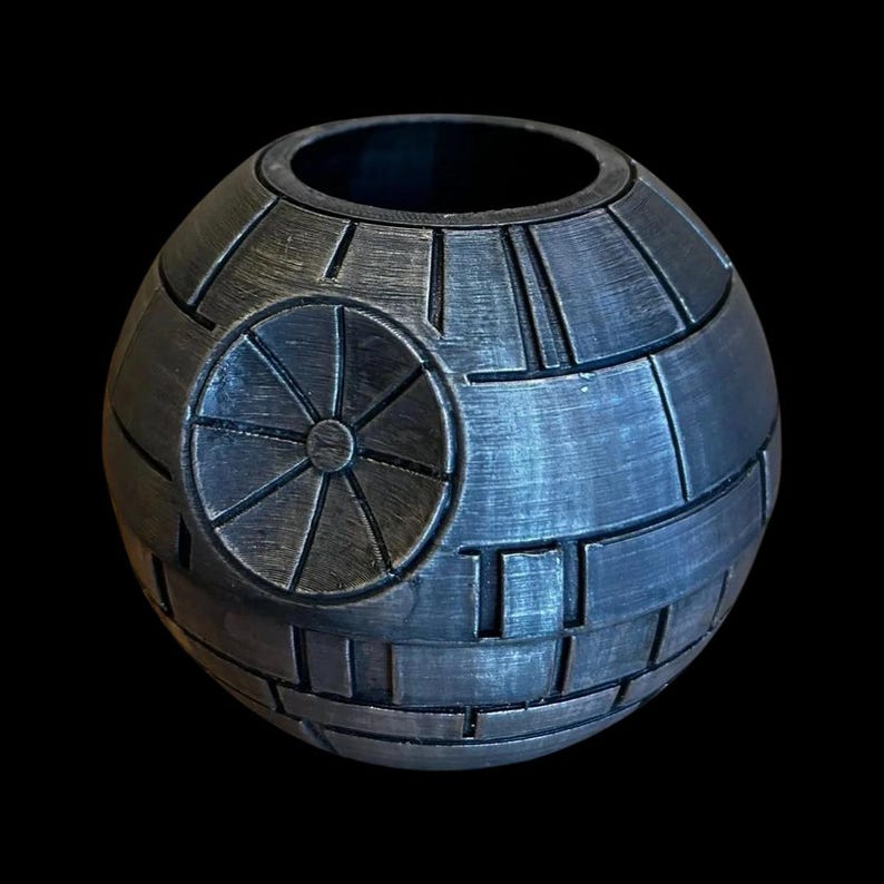 Death Star_ Star Wars _ Planter _ Plant Pot - Etsy