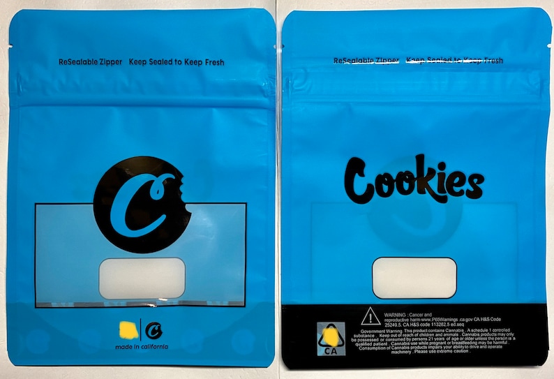 25 Pack 1 Oz Cookies/runtz/backpack Boys Exotics Smell Proof Mylar ...