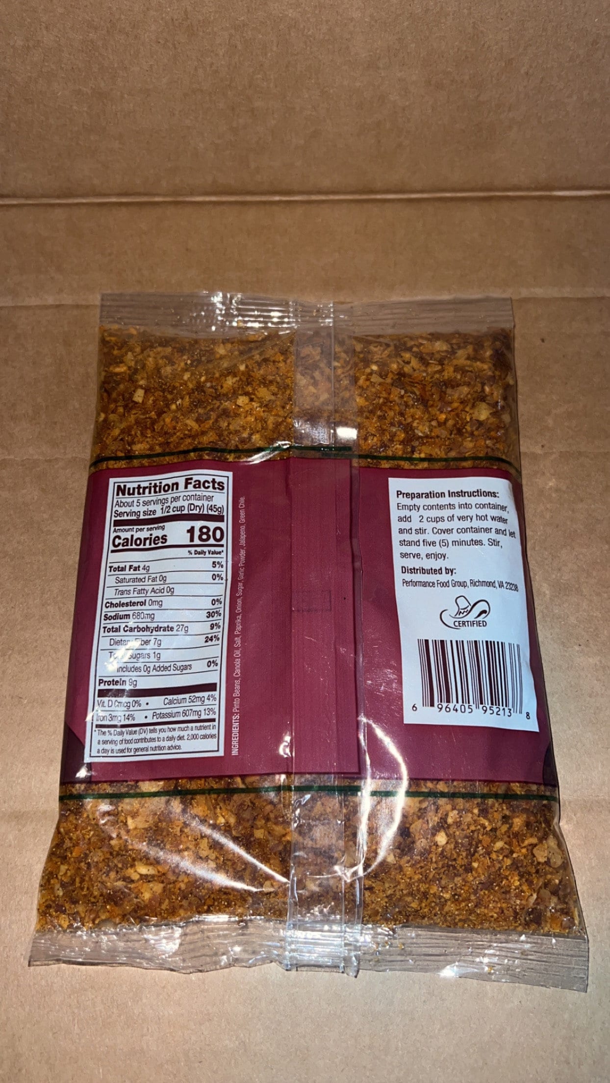 Hometown Instant Refried Beans (jalapeño & Green Chiles) - Etsy