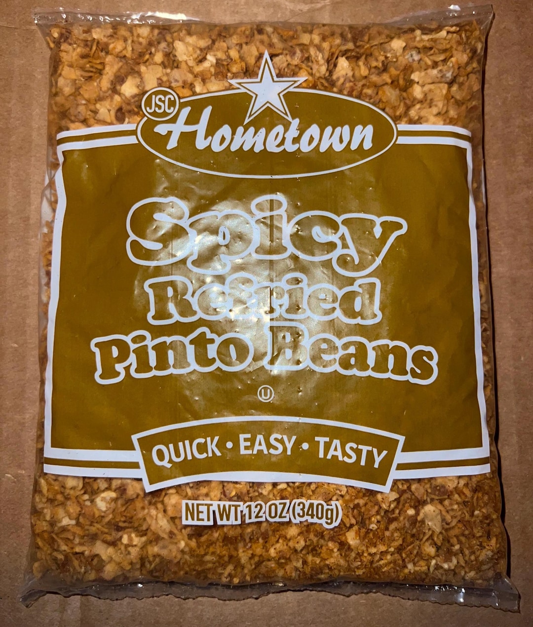 Hometown Spicy Refried Pinto Beans (12oz) - Etsy