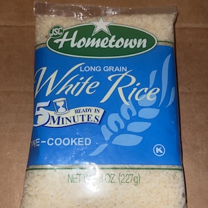 Hometown Pre-cooked White Rice - Etsy