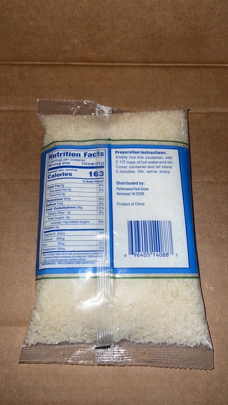 Hometown Pre-cooked White Rice - Etsy
