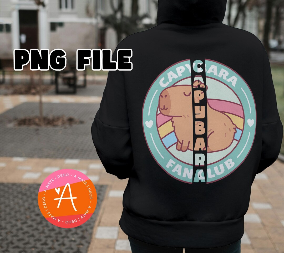 Capybara PNG, Capybara, Capybara Clipart, 300 Dpi, Capybara T-shirt ...