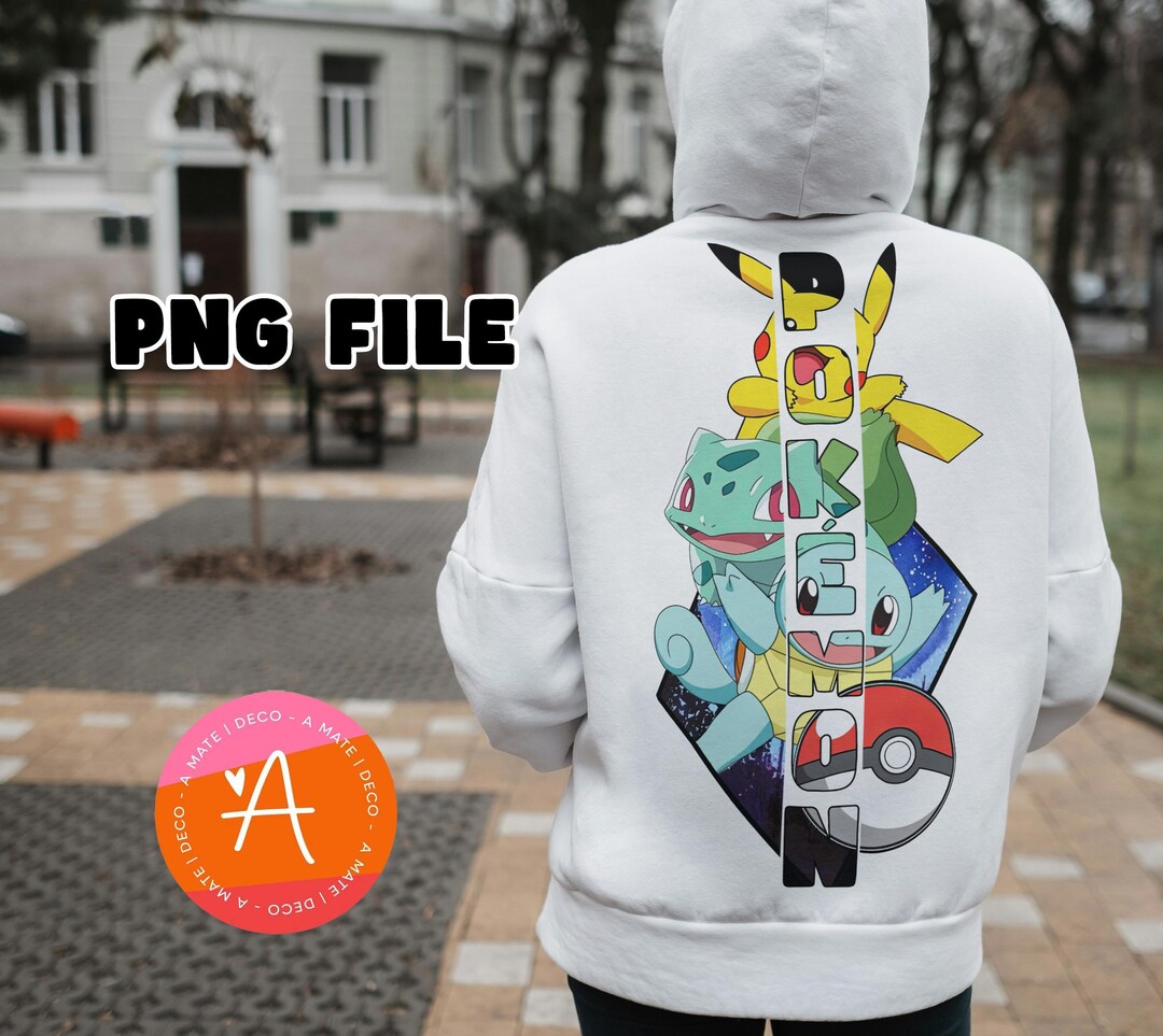 Pokemon PNG, Pikachu, Pokemon Clipart, 300 Dpi, Pokemon Hoodie, Pokemon ...