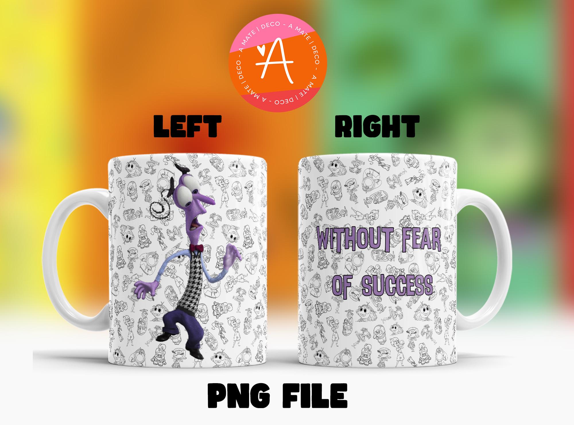 INSIDE OUT 2 11oz MUG, Cartoon Emotions 11oz, 11oz Mug Template Design ...