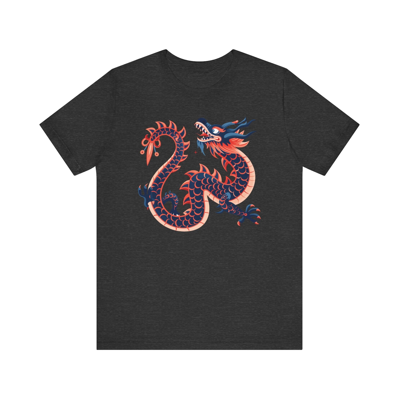 Steampunk Fire Dragon Unisex Garment-dyed T-shirt Steampunk Fire Dragon ...