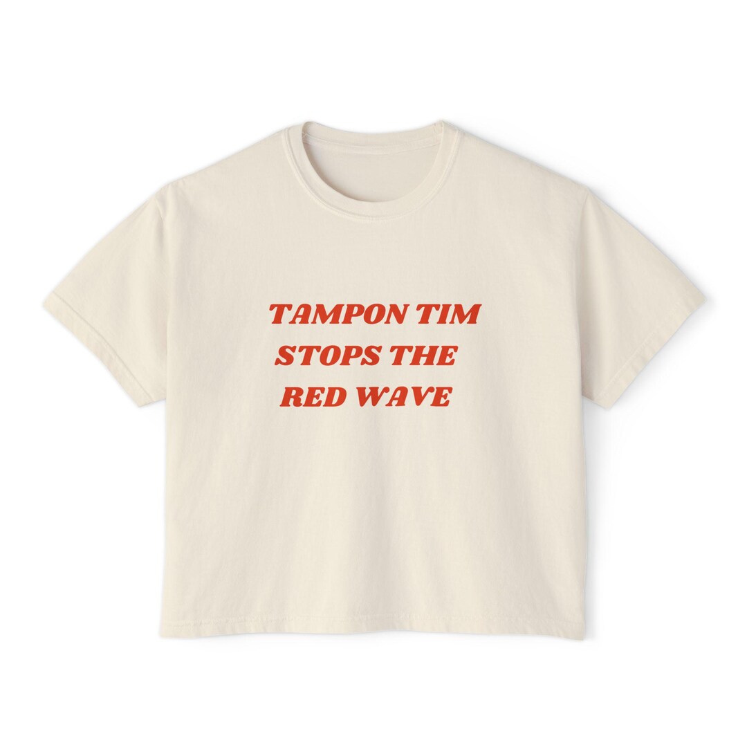 Tampon Tim Kamala Harris Tim Walz 2024 T Shirt Democrat Womens Political Graphic Tee Vote Blue