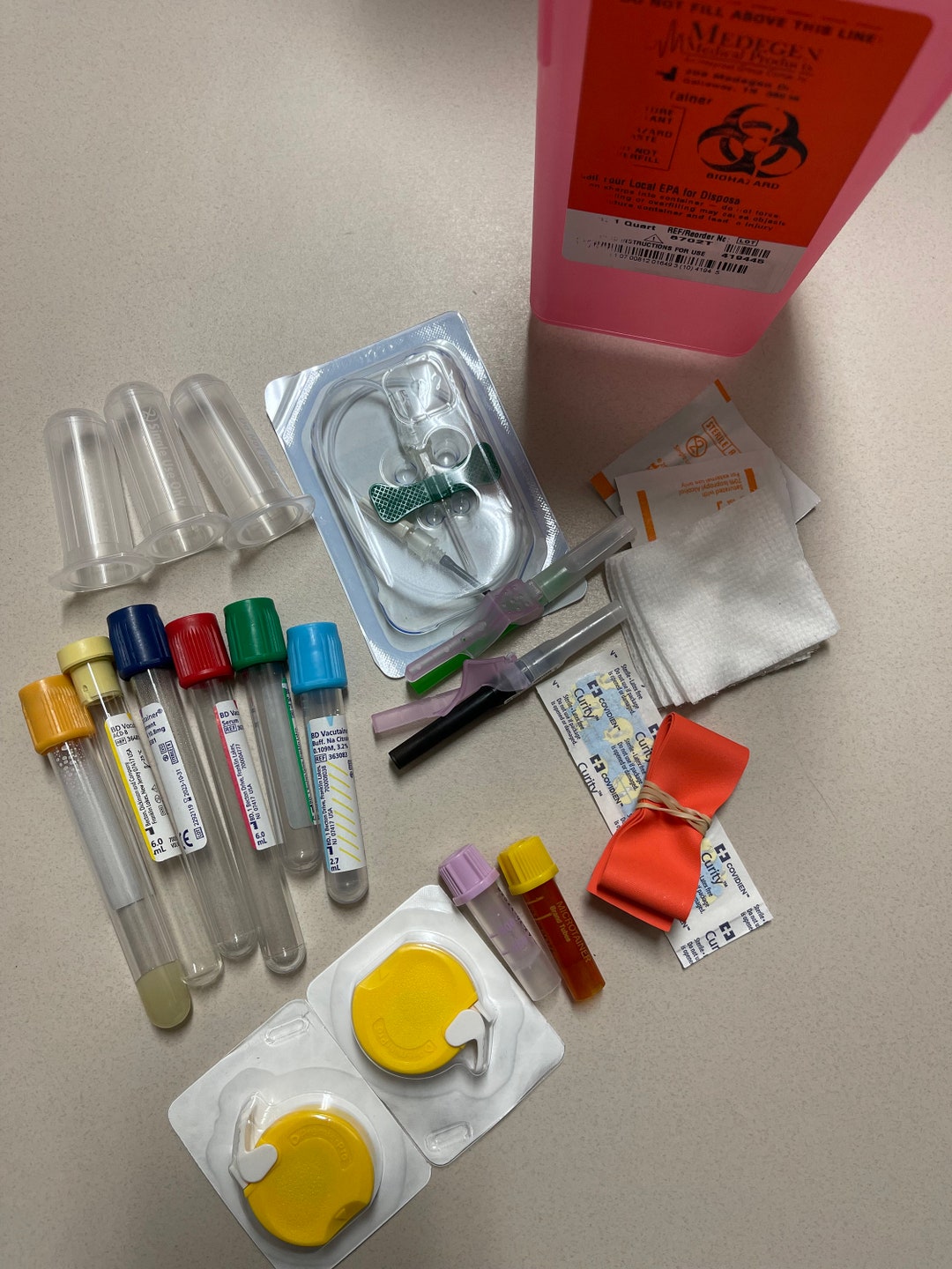 Phlebotomy Practice Kit - Etsy