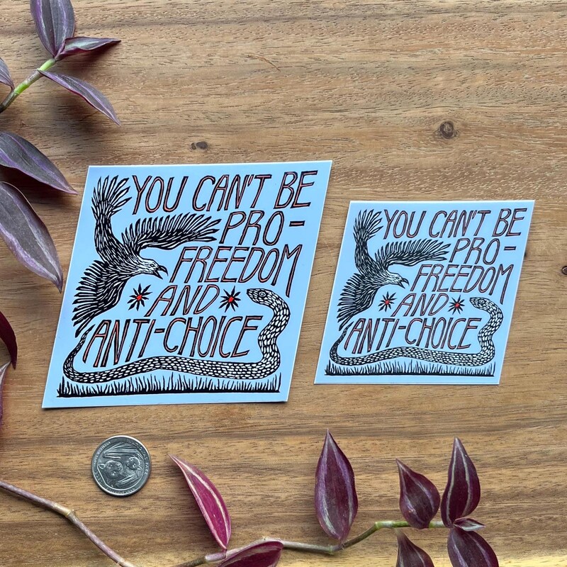 Pro Choice Sticker - Etsy