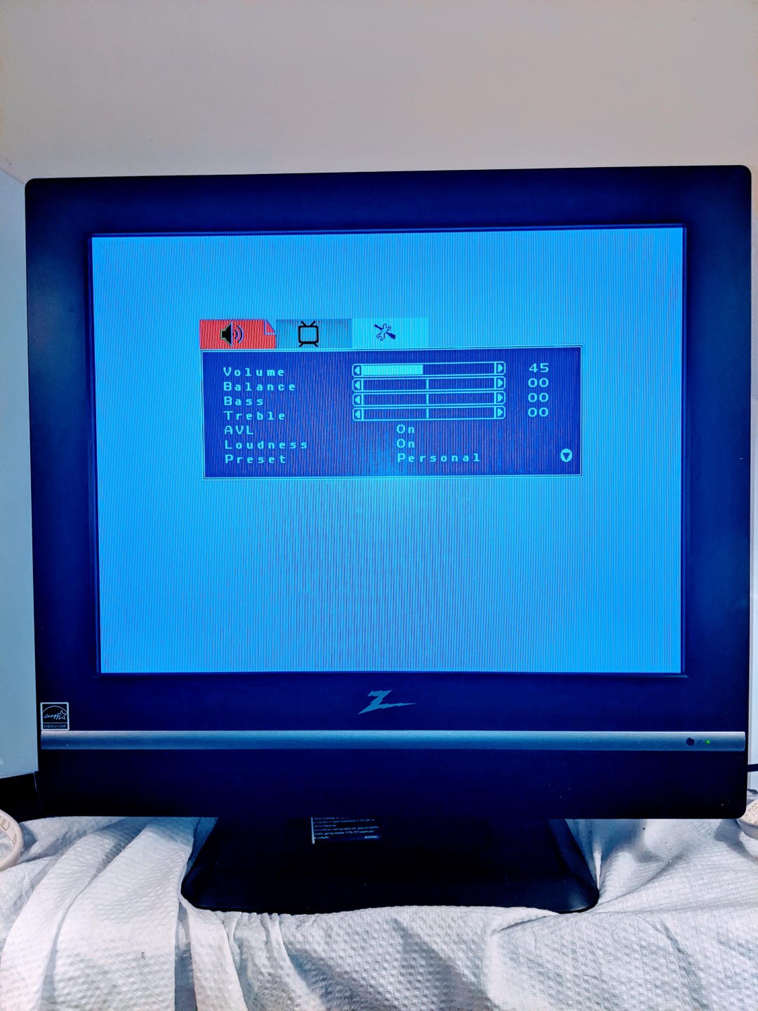 Fully Functional Zenith Color LCD Tv/monitor 20 Inches Z20LCD1 - Etsy