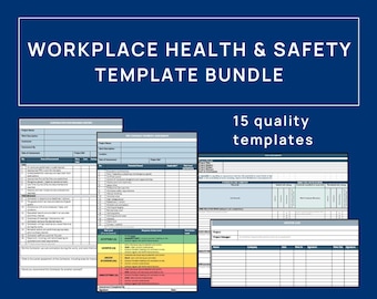 Health and Safety Templates for the Workplace | Safety Checklists ...