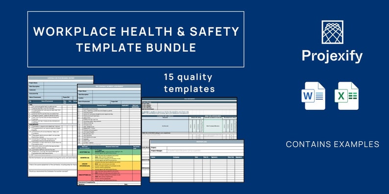 Health and Safety Templates for the Workplace | Safety Checklists ...