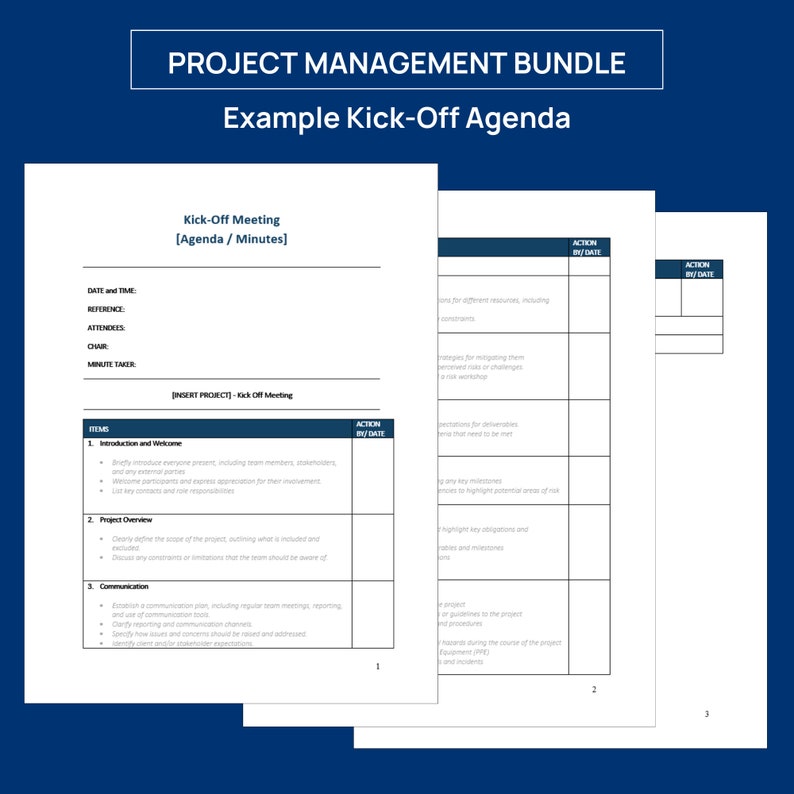Project Management Templates Bundle | PMP, Budget, Cashflow, Scheduling ...