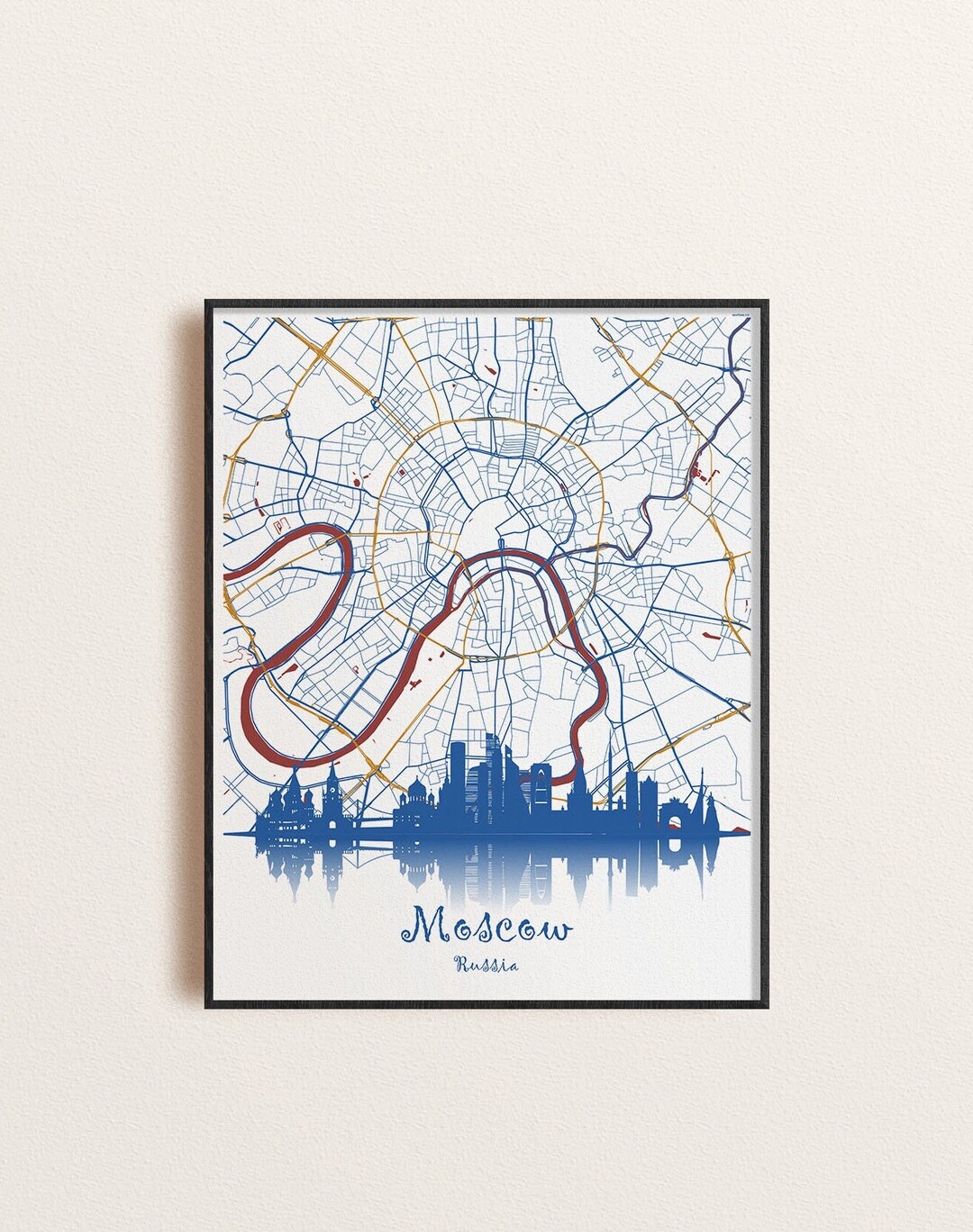 Digital Download City Map, City Map, Digital Wall Art, Map Art, Digital ...