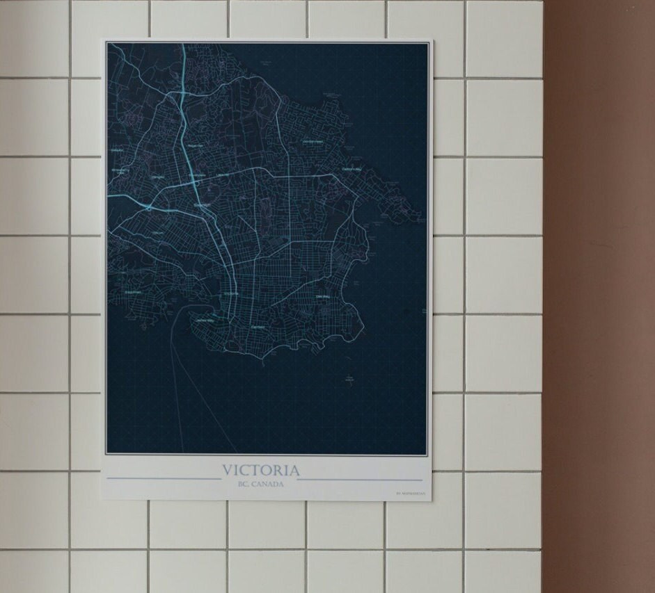 Digital Download City Map, City Map, Digital Wall Art, Map Art, Map ...