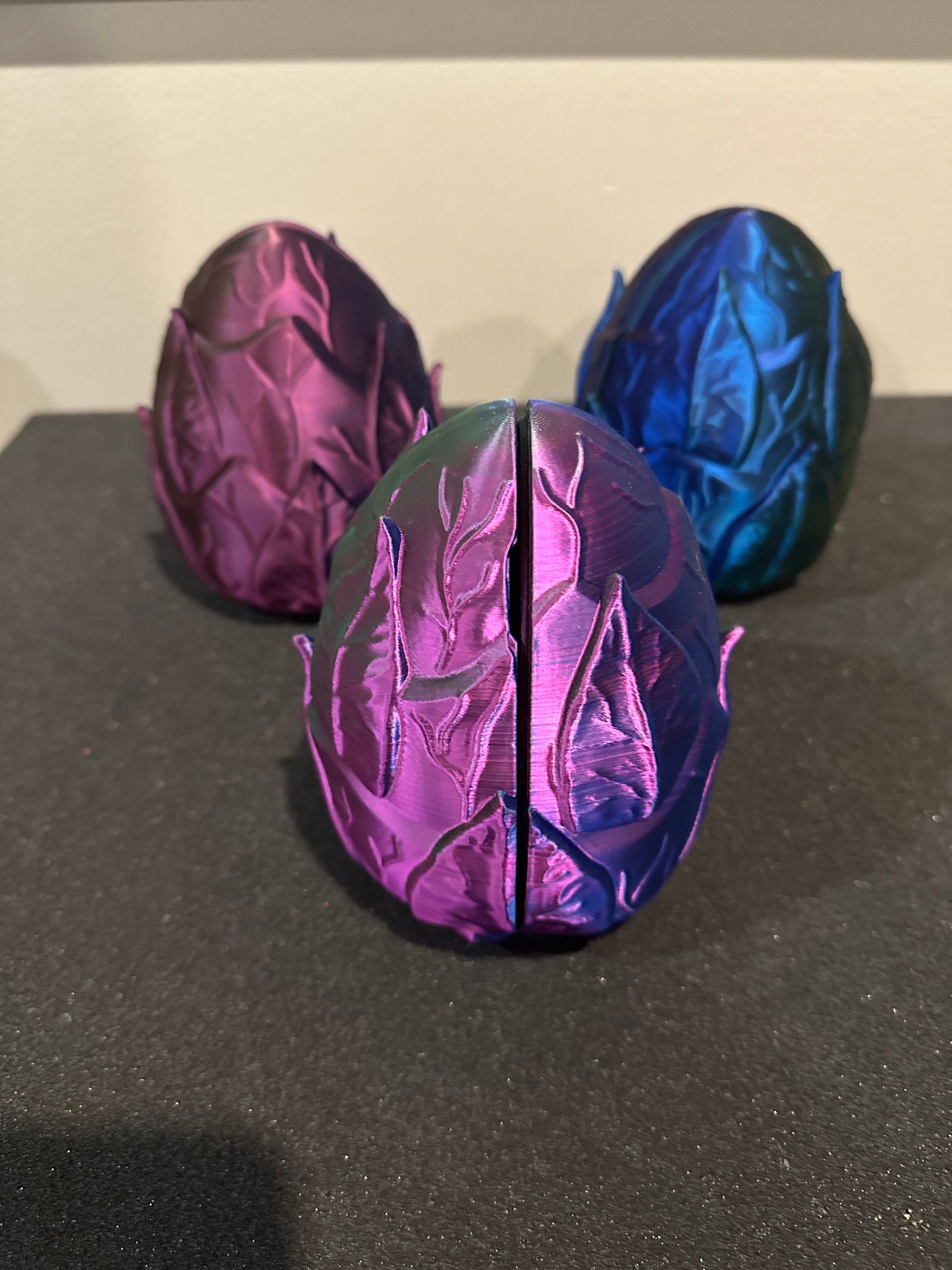 Dragon Egg Leaf With Baby Leaf Dragon 3D Printed - Etsy