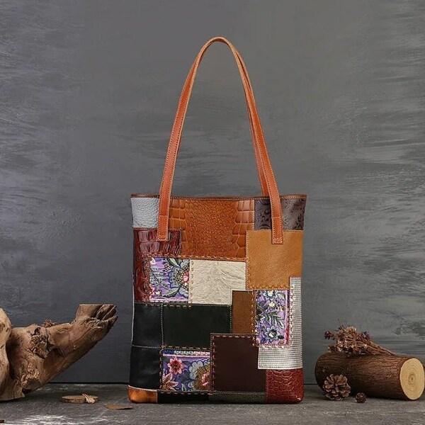 Patchwork Bag - Etsy