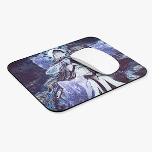 Elden Ring Mouse Pad: Ranni and Wolf Gaming Desk Mat - Etsy