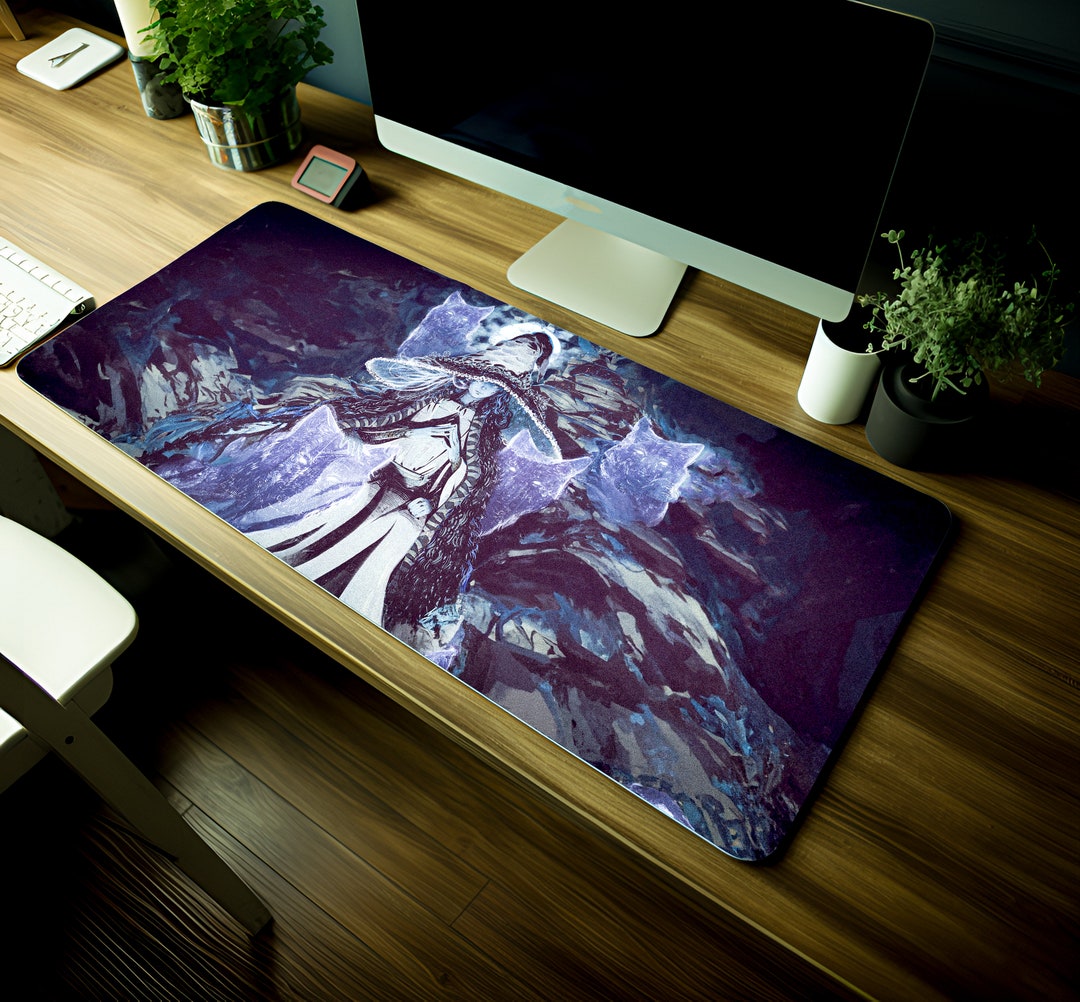 Elden Ring Mouse Pad: Ranni and Wolf Gaming Desk Mat - Etsy