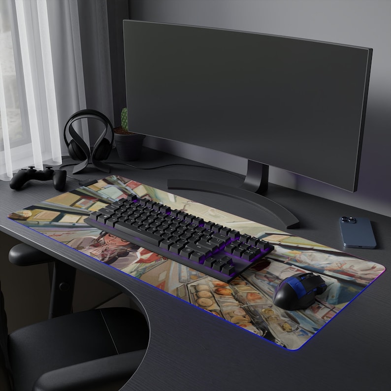 Baldur's Gate 3 Astarion Shop Mouse Pad - Shadowheart and Karlach Lae ...