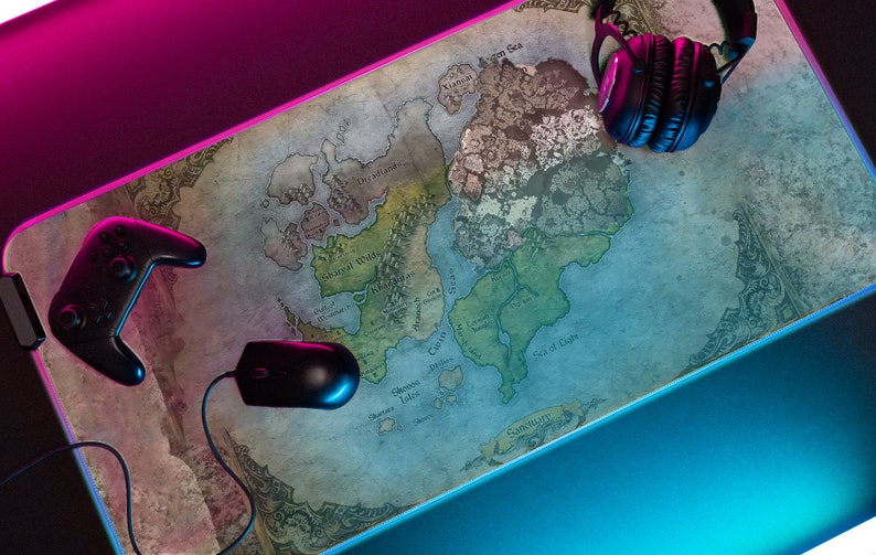 Diablo IV Map Gaming Mouse Pad – Sanctuary Desk Mat - Etsy