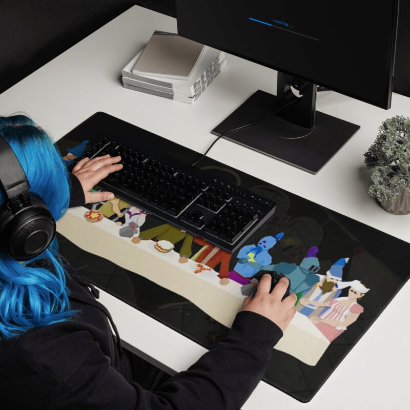 Runescape Mouse Pad Dinner Jesus , Perfect Gift for Runescape Players ...