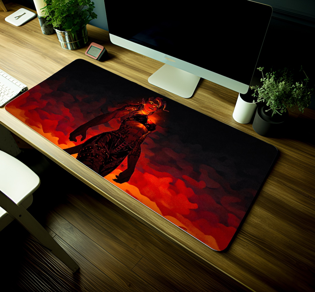 Karlach Baldur's Gate 3 Gaming Mouse Pad Gift for Gamers DOD Games - Etsy