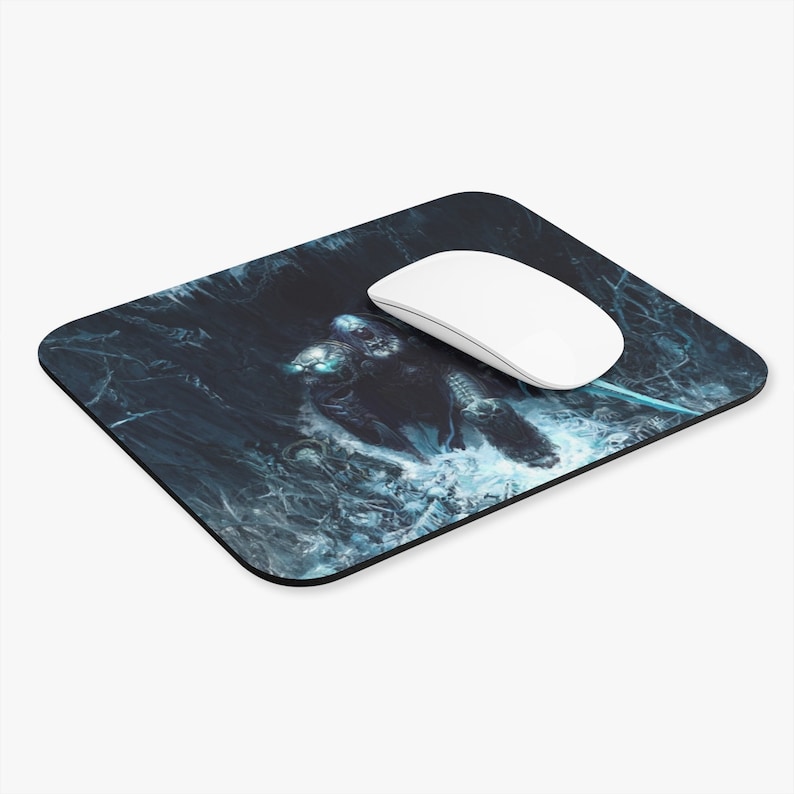 Arthas Menethil World OF Warcraft Mouse Pad and Desk Mat Gaming Lich ...