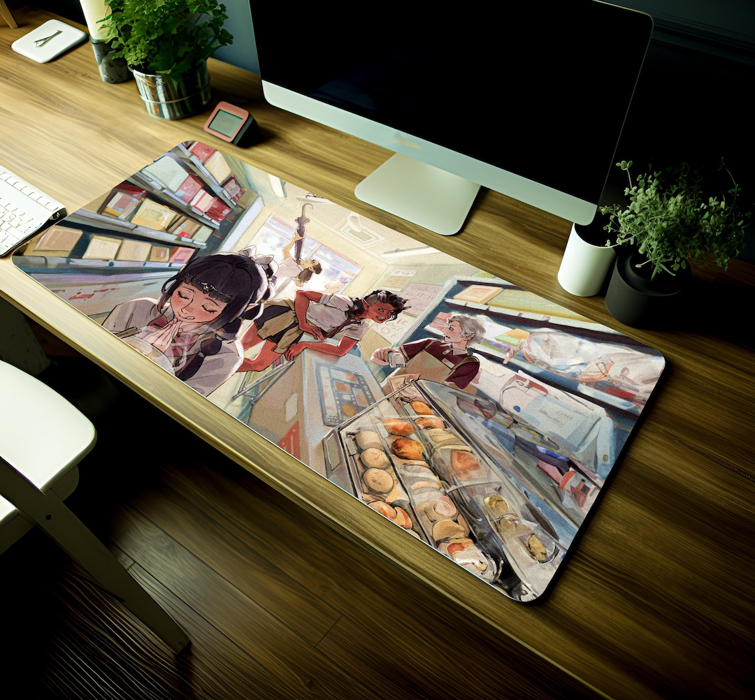 Baldur's Gate 3 Astarion Shop Mouse Pad - Shadowheart and Karlach Lae ...