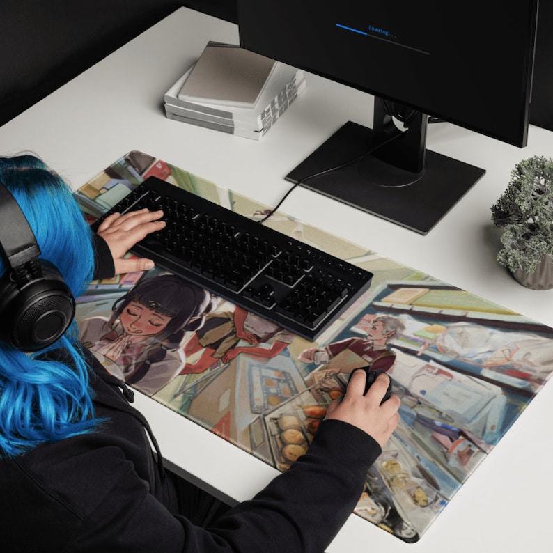 Baldur's Gate 3 Astarion Shop Mouse Pad - Shadowheart and Karlach Lae ...