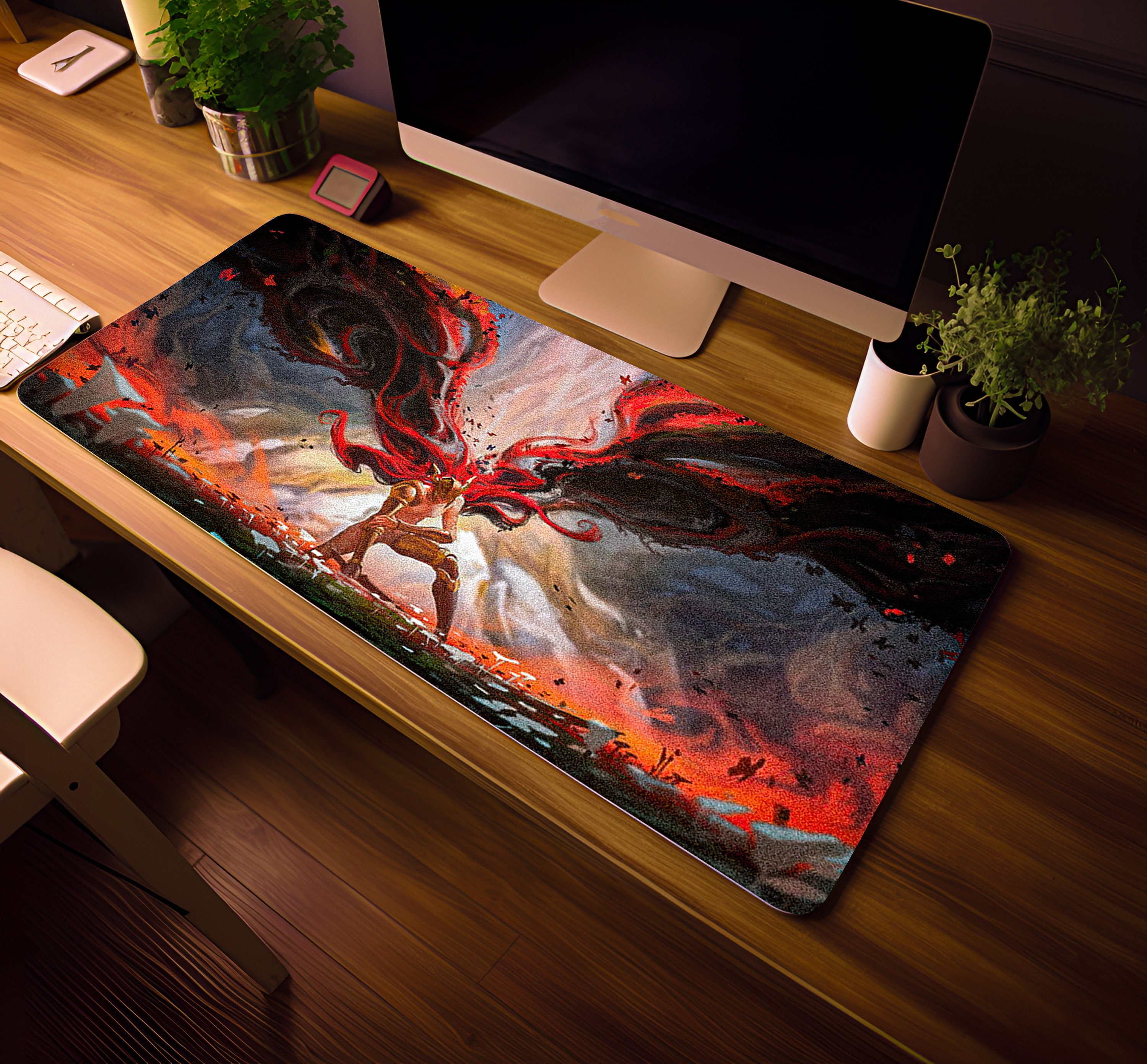 Elden Ring Mouse Pad: Malenia Gaming Desk Mat - Etsy