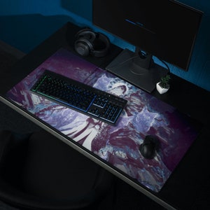 Elden Ring Mouse Pad: Ranni and Wolf Gaming Desk Mat - Etsy