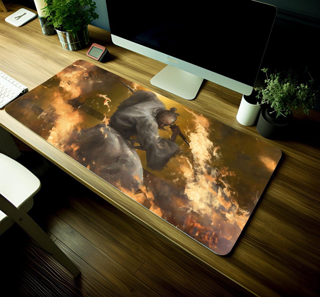 Sekiro Isshin Ashina Last Boss Mouse Pad Desk Mat Shadows Die Twice ...