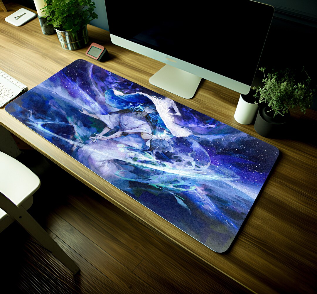 Renna Blue Witch Elden Ring XXL Gaming Mouse Pad With LED - Etsy