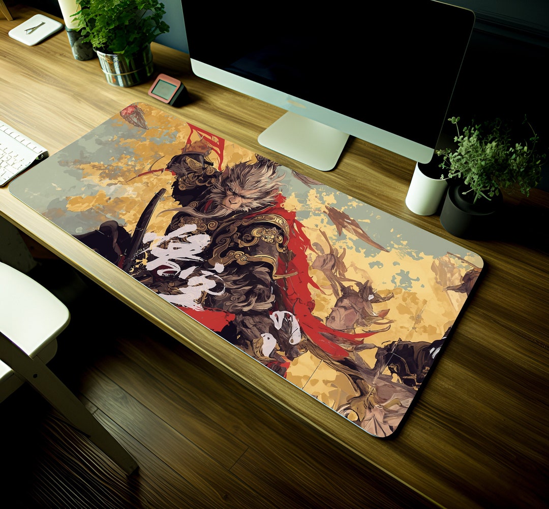 NEW GAME SUN Wukong Mouse Pad for Gamers - Wukong Black Myth Desk Mat ...