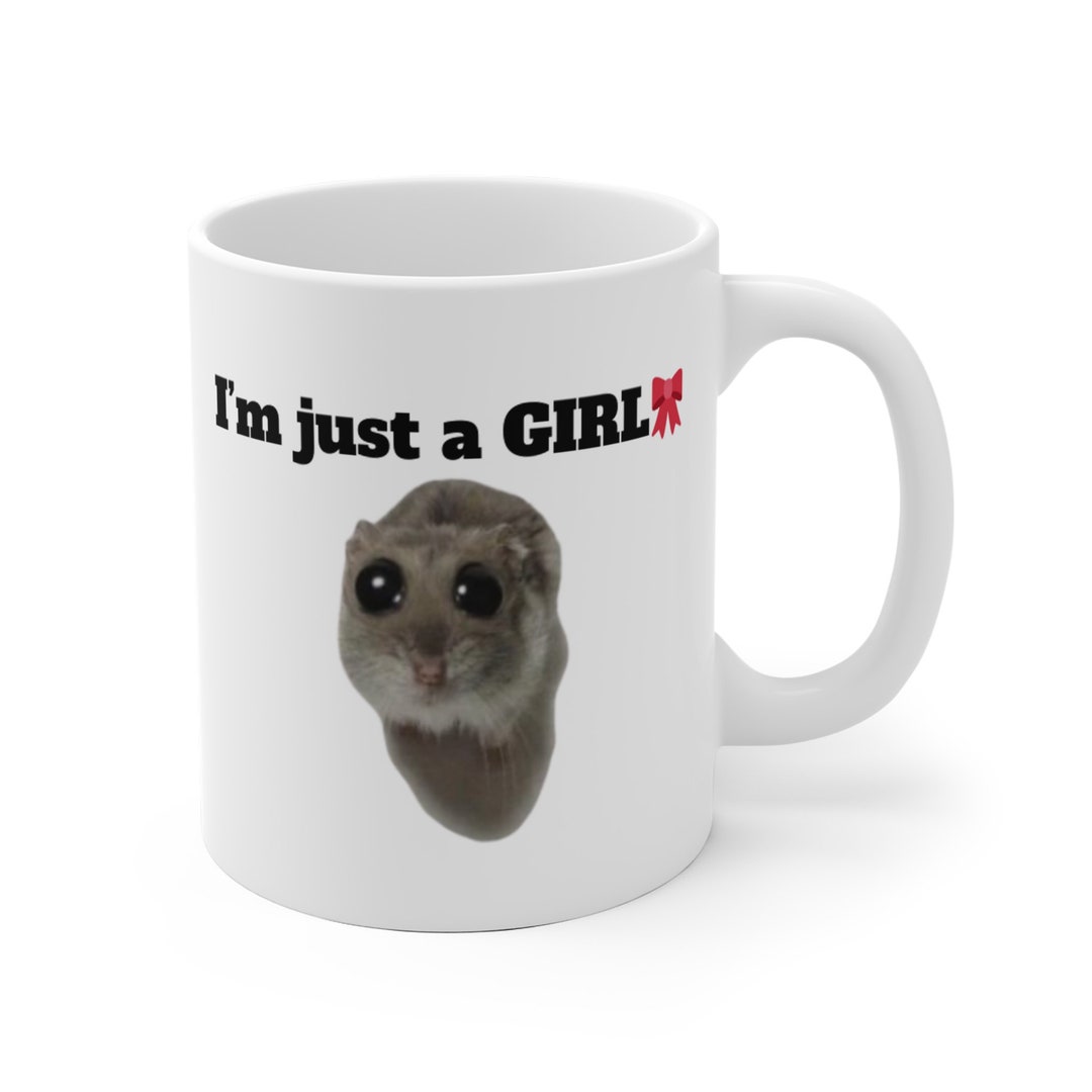 Sad Hamster, Hamster Mug, Hamster Meme, Hamster Tshirt, Hamster, Im ...