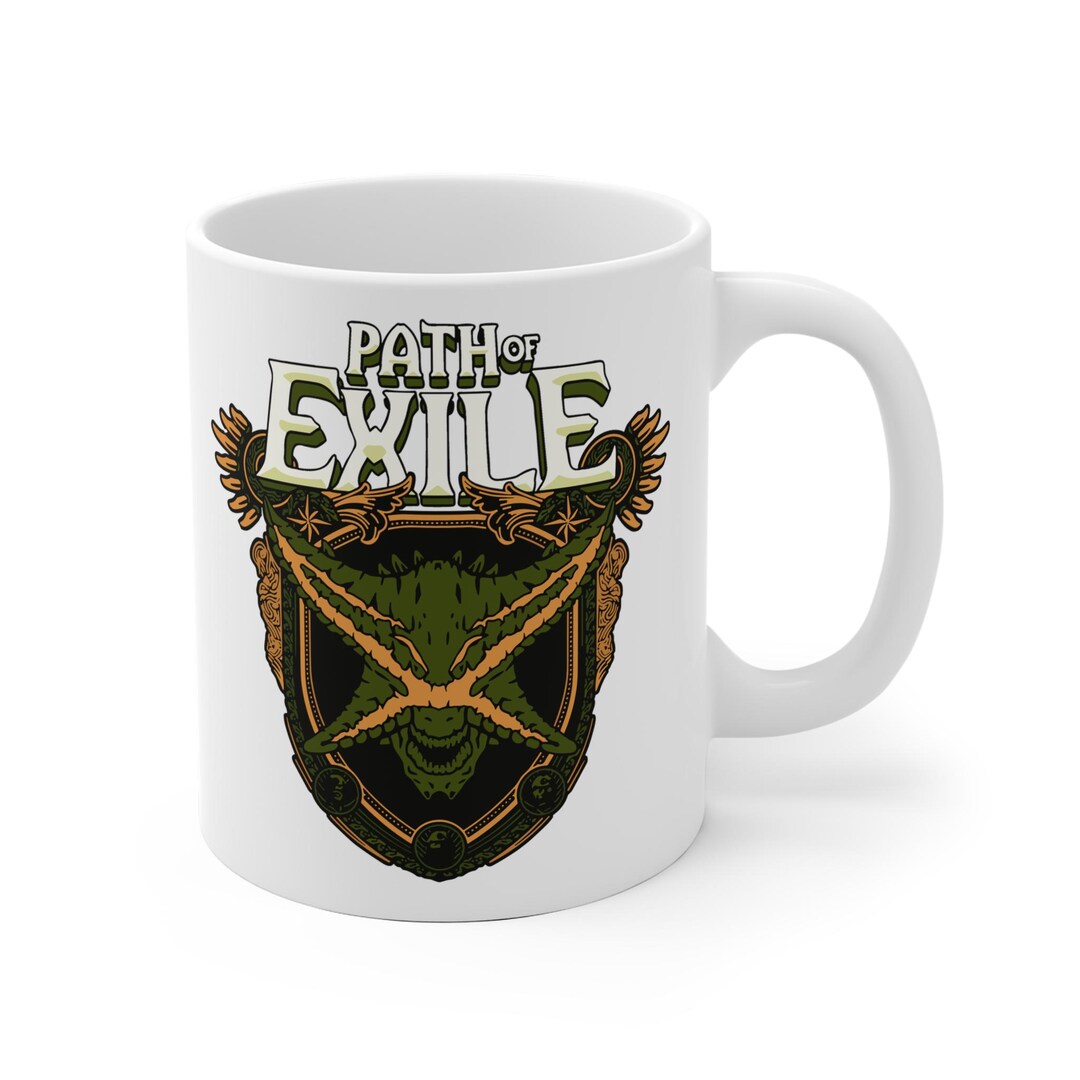 Path of Exile Mug, Path of Exile, Gamer Mug, Gift for Him, Poe, Poe Mug ...