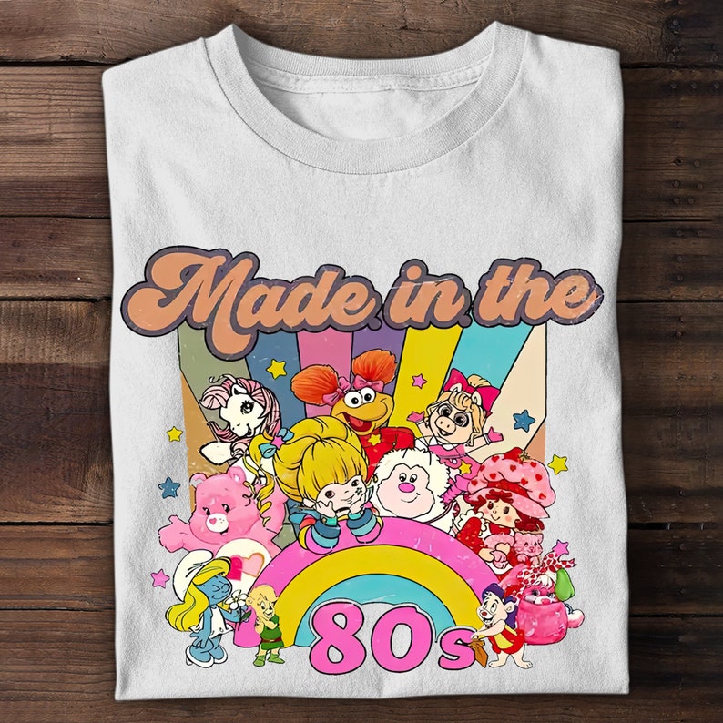 Cartoon Friends Nostalgia PNG Sublimation, 80s Cartoon Friends Png ...