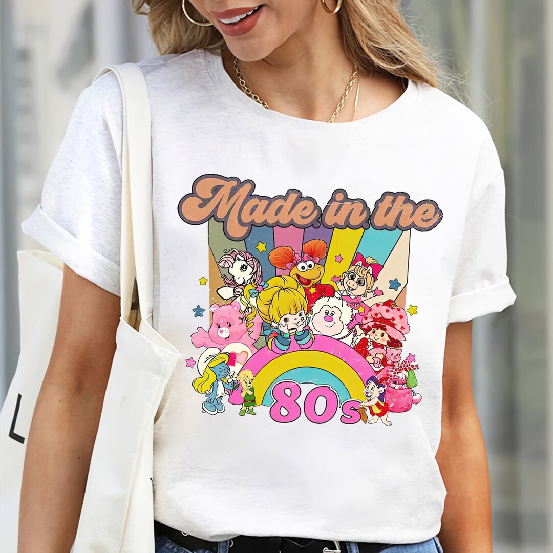 Cartoon Friends Nostalgia PNG Sublimation, 80s Cartoon Friends Png ...