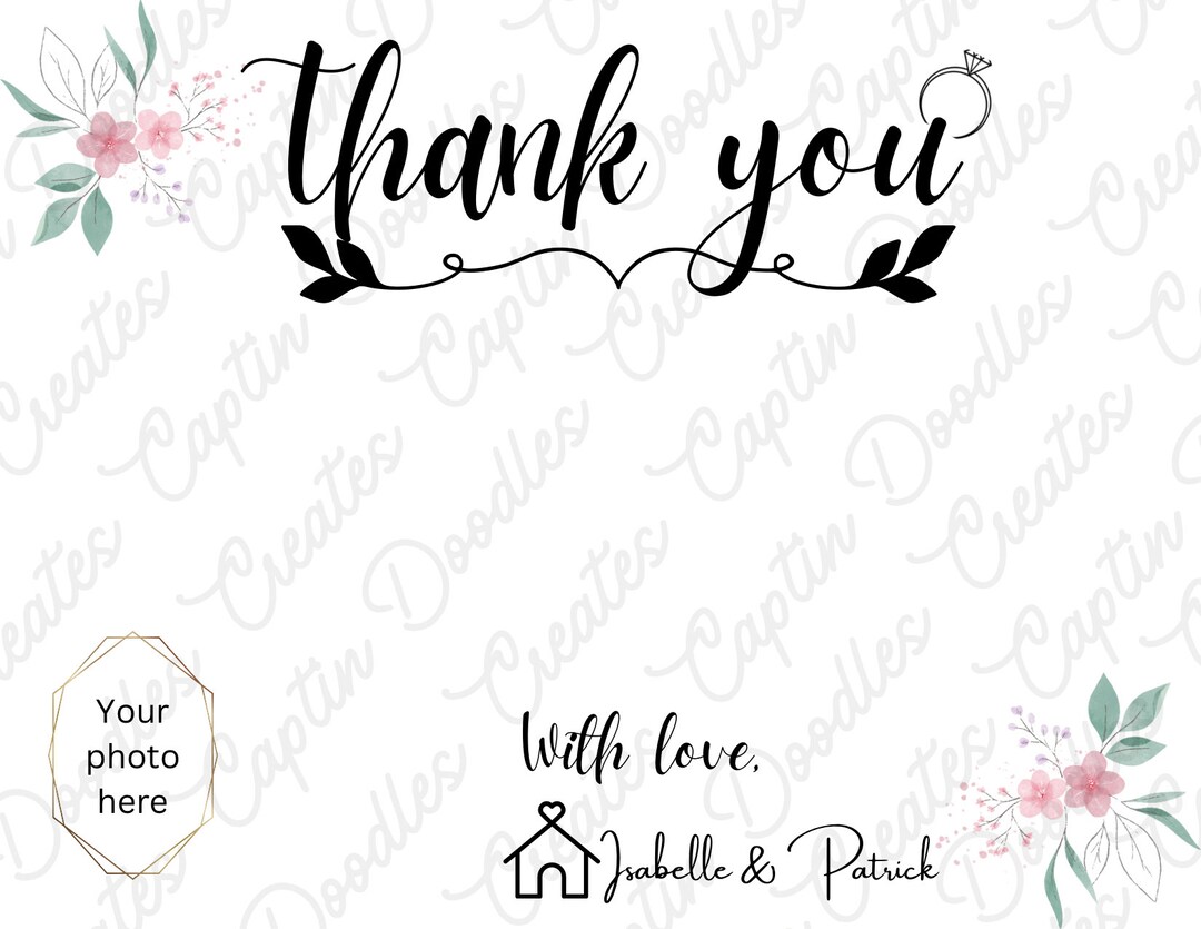Simple Thank You Notes - Etsy