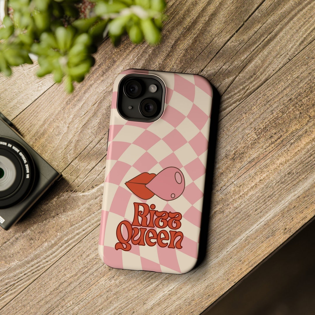 Rizz Queen Case, Charisma Designs, Cool Gift for Teen, Trendy Case ...